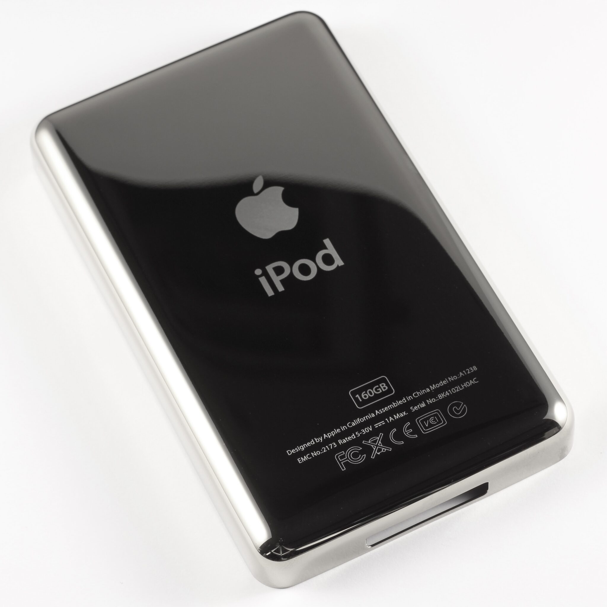 Replacement Silver Back Cover - iPod Classic Parts - iPod Parts UK